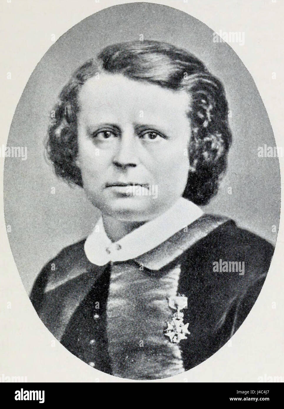 Rosa Bonheur, a renowned 19th-century French artist, is depicted in a ...