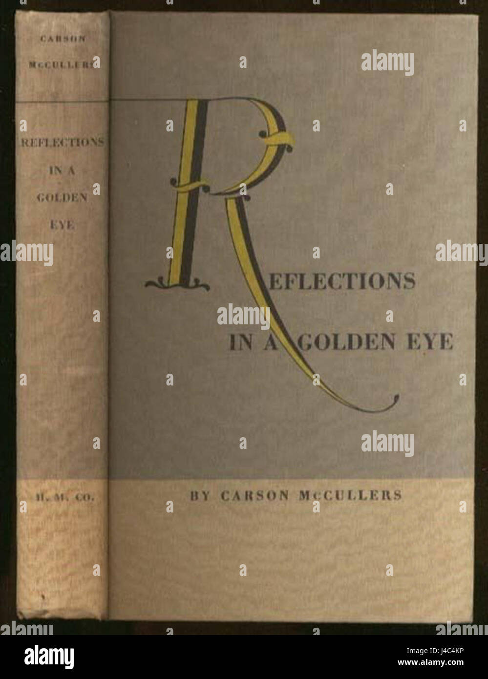 The cover of 'Reflections in a Golden Eye,' published in 1941 ...