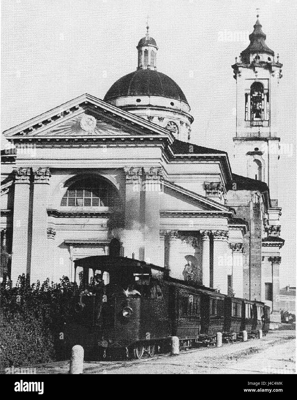 Tram italy 1910 hi-res stock photography and images - Alamy