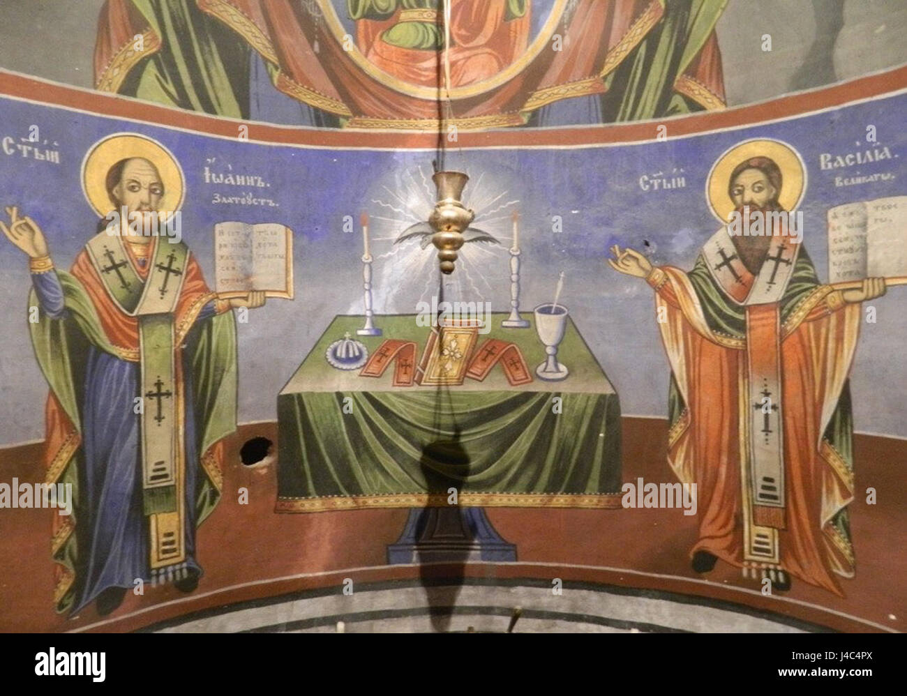 The fresco in Ropotovo Church is a significant example of Eastern ...