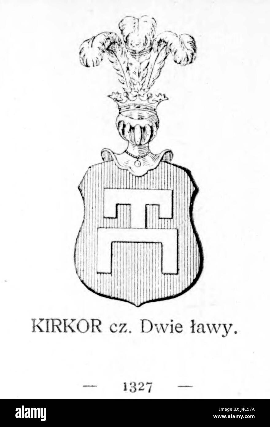 A historical coat of arms (COA) for a family or region, attributed to ...