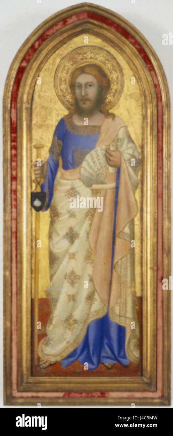 Puccio di Simone San Giacomo Maggiore Seattle Art Museum Stock Photo ...