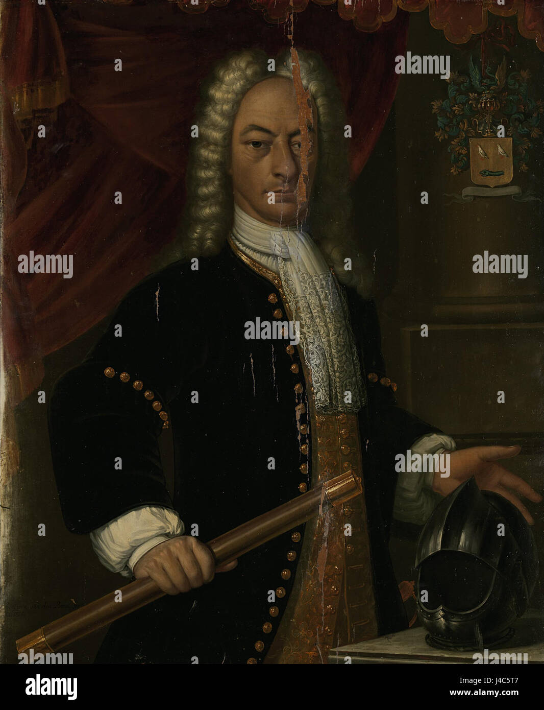 A portrait of Governor-General Diederik van Durven, housed in the ...