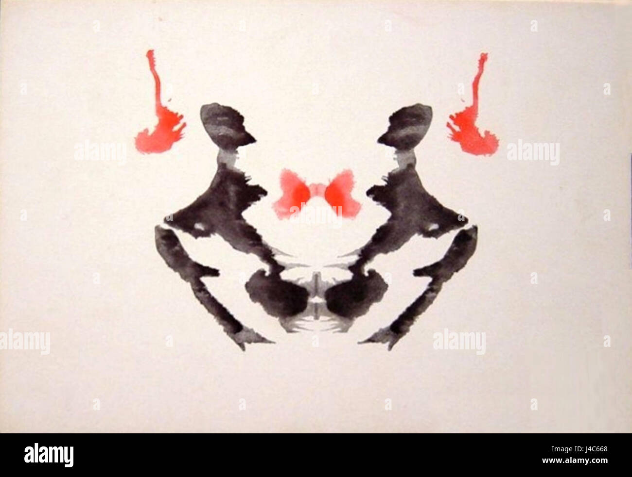 A Rorschach blot is a psychological test in which participants ...
