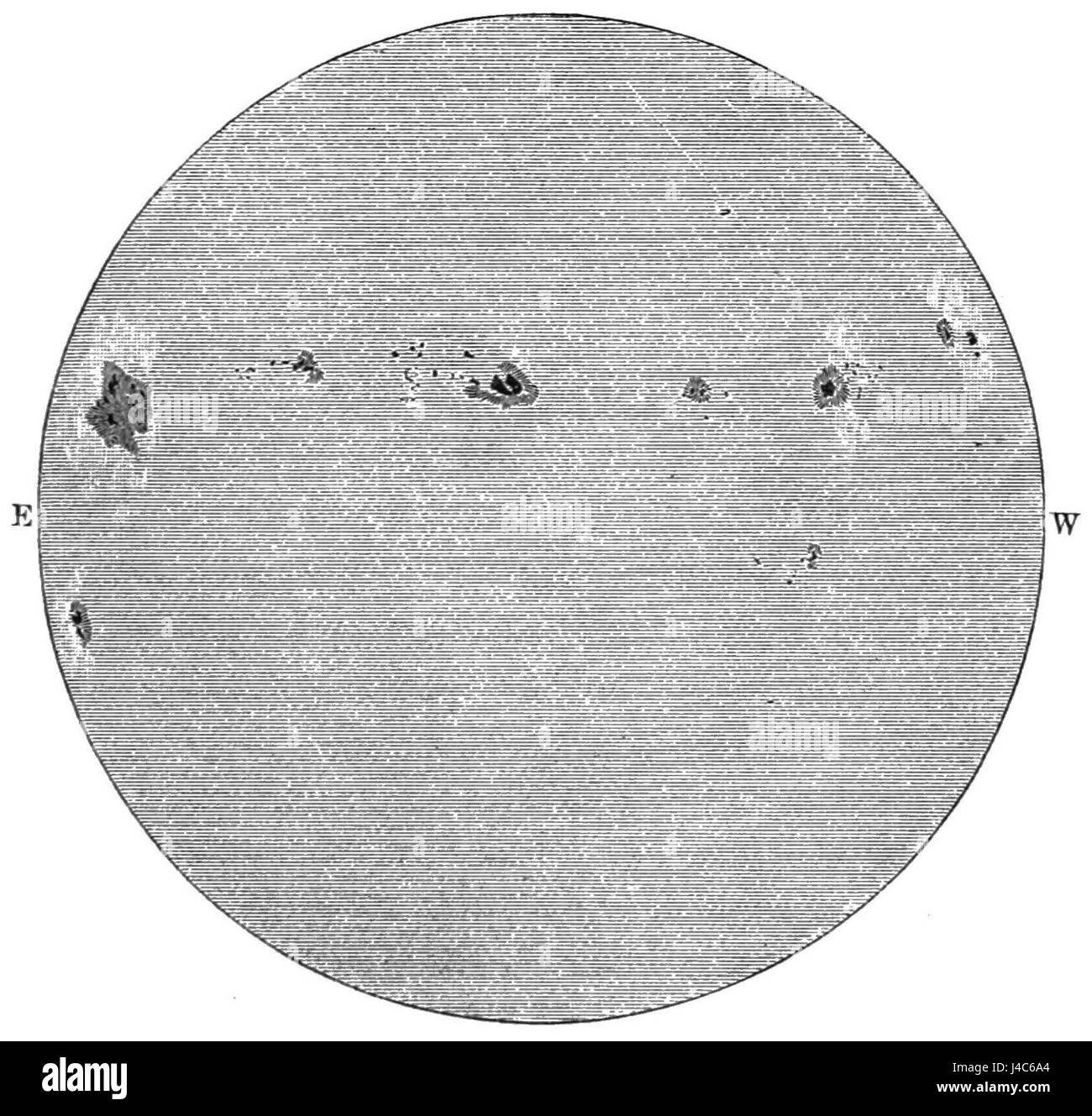 This image illustrates a hydrogen burst during a solar flare, a ...