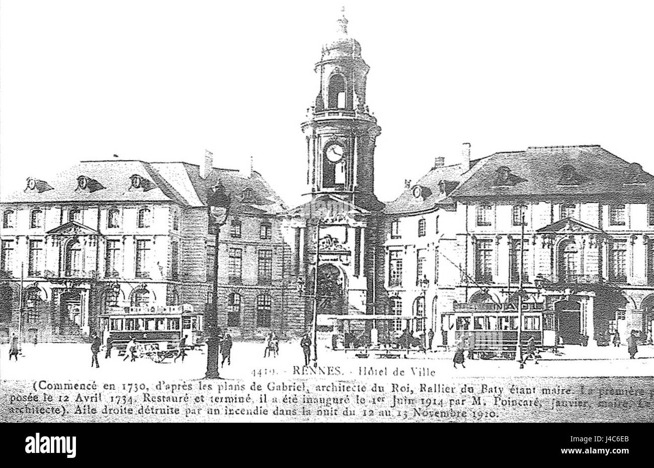 The Rennes tram system is part of the public transport network in ...