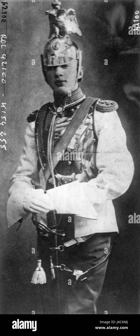 Prince Ioann Konstantinovich Romanov in uniform Stock Photo - Alamy