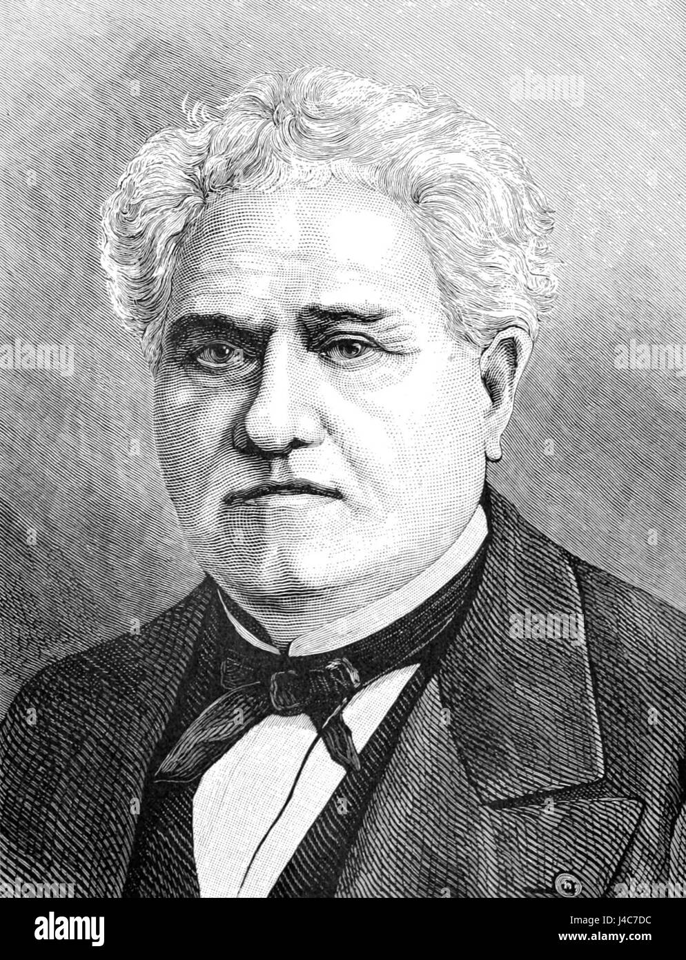 This is a portrait of Paul Gervais, a French naturalist and zoologist ...