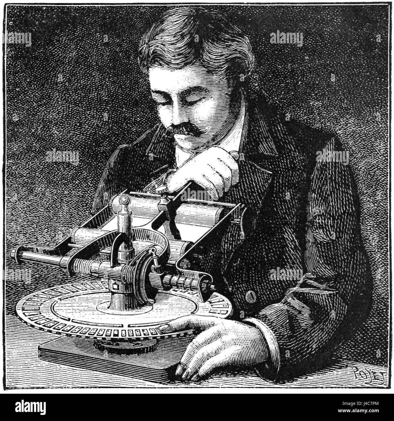Writing for blind Black and White Stock Photos & Images - Alamy