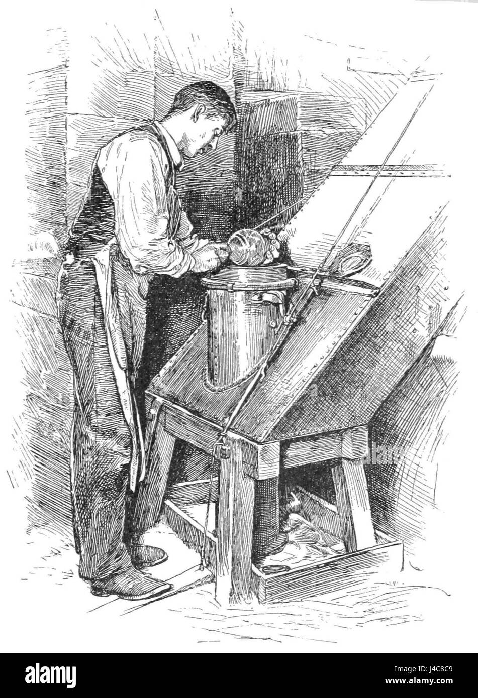 Etching process Cut Out Stock Images & Pictures - Alamy