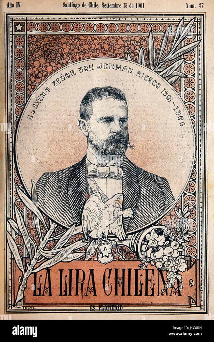 'La Lira Chilena' by Riesco is a collection of Chilean poetry from 1901 ...