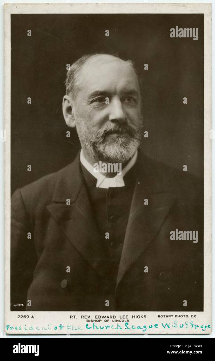 Rev. Edward Lee Hicks was the Bishop of Lincoln, known for his ...