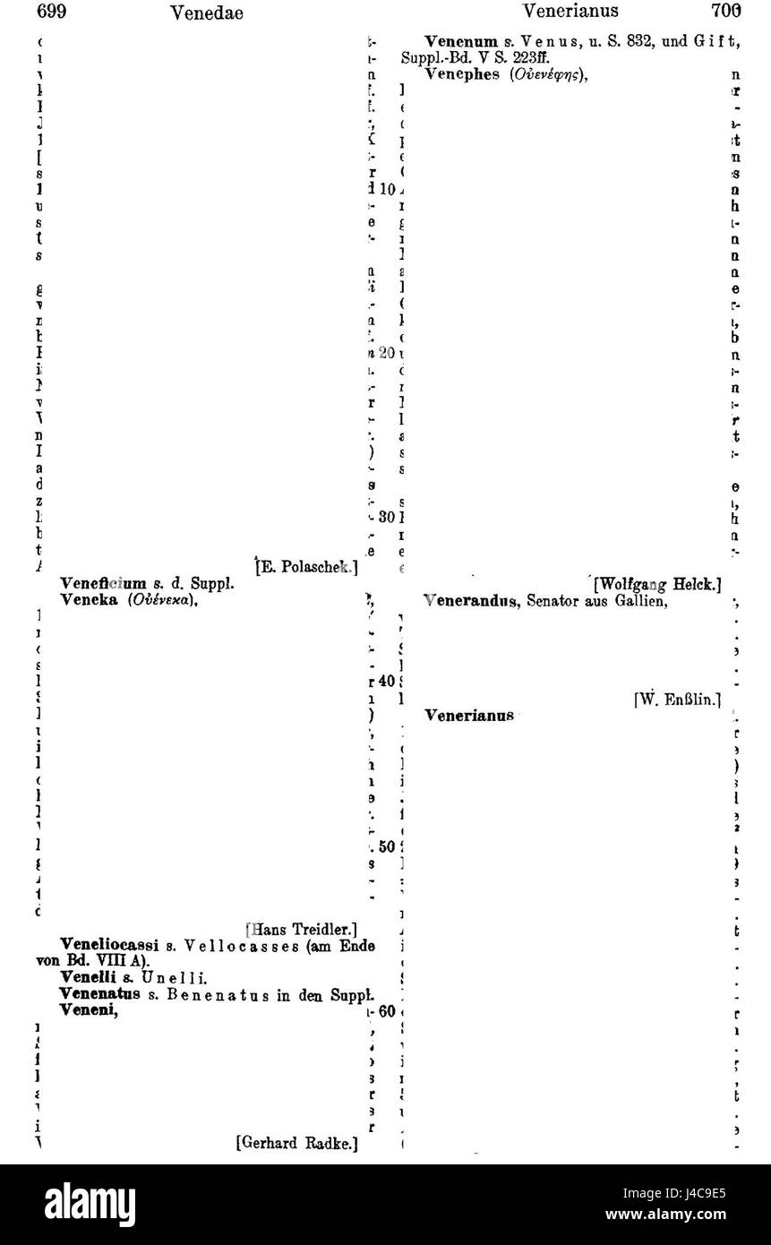 Pauly Wissowa VIII A, 1, 0699 likely refers to an entry in a historical ...