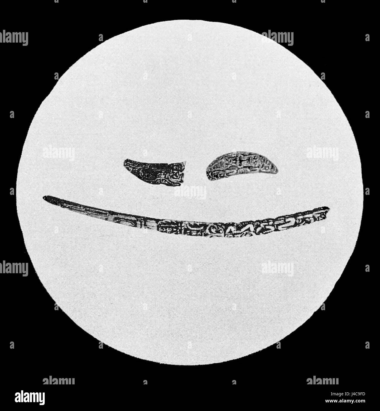 This refers to an item identified as *Carved spirit wands*, likely a piece of ethnographic or ...