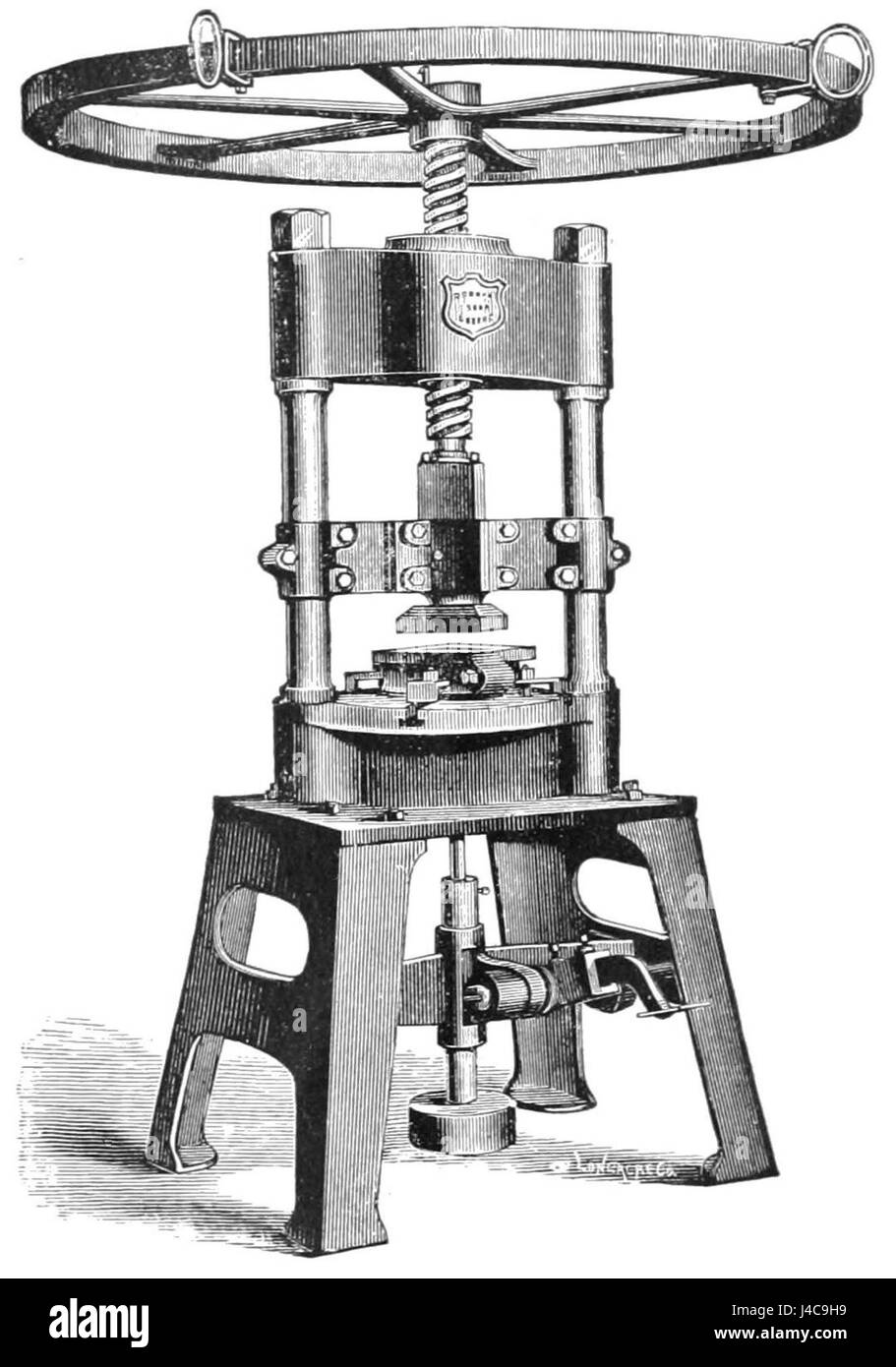 Construction press Black and White Stock Photos & Images - Alamy