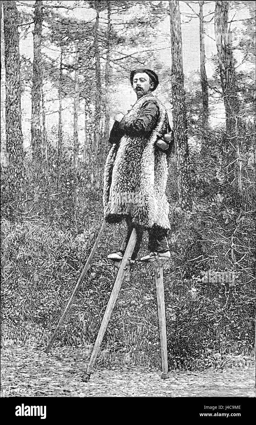 Stilt art Black and White Stock Photos & Images - Alamy