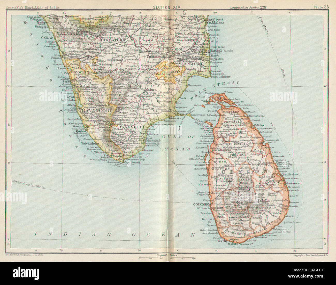 Spices india map hi-res stock photography and images - Alamy