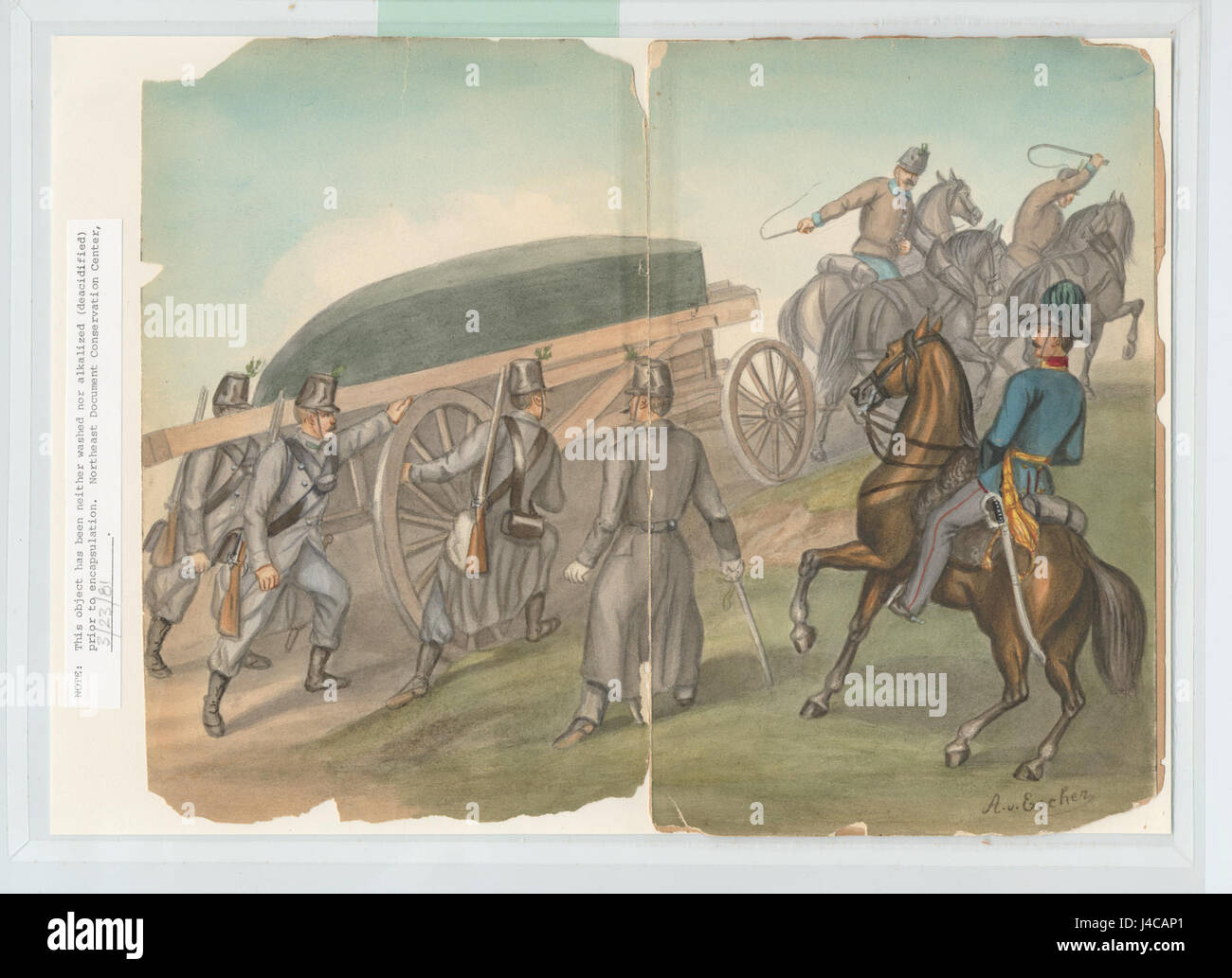 The Pioneer Bridging Unit from 1866 is an historical military ...