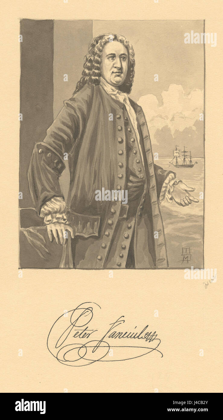 Peter Faneuil was a prominent 18th-century merchant and philanthropist ...