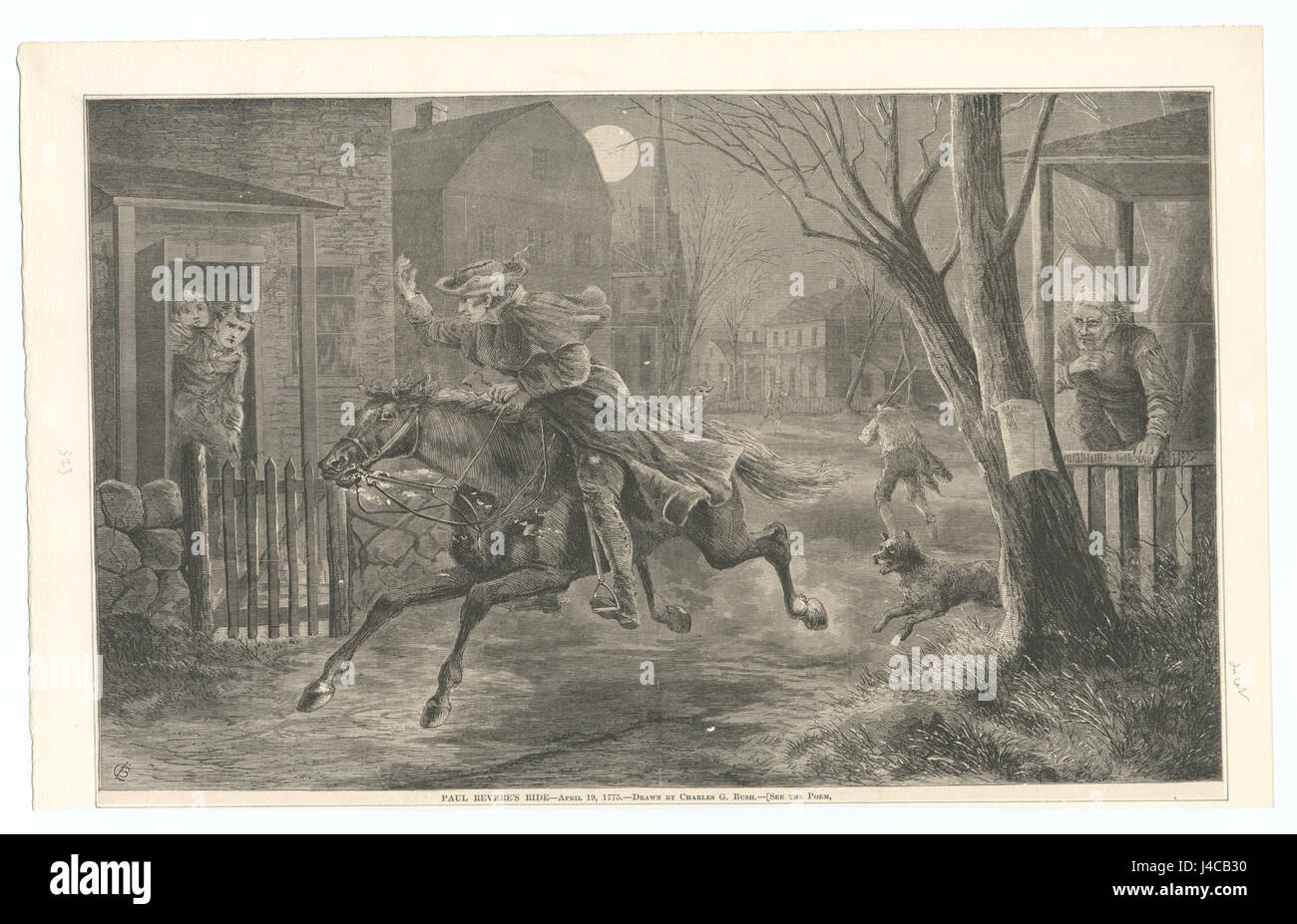 Paul Revere's famous midnight ride on April 19, 1775, was a pivotal ...