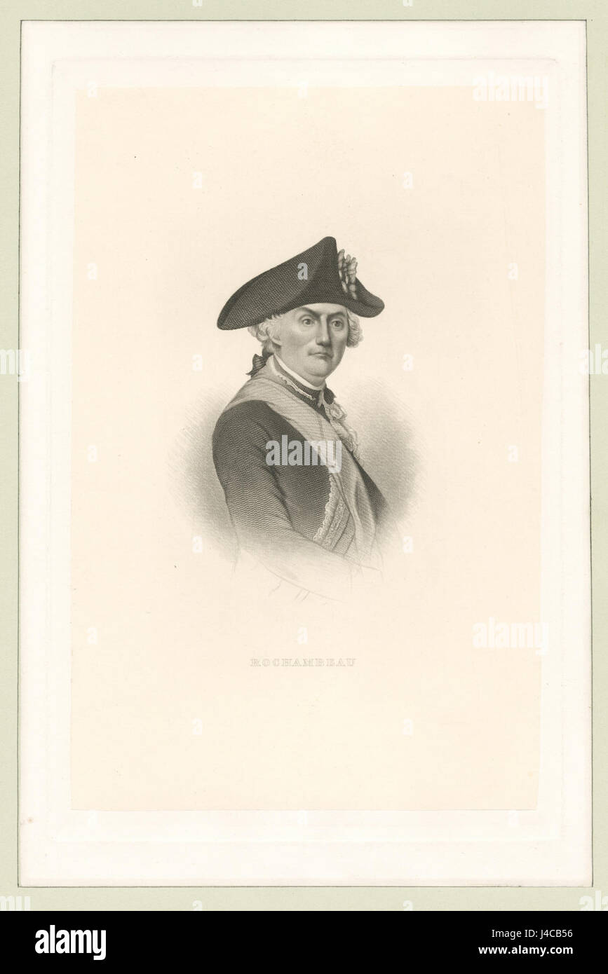 Rochambeau refers to Jean-Baptiste Donatien de Vimeur, the French ...