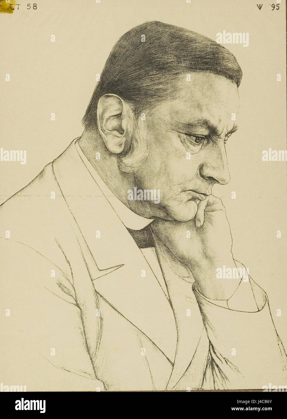 Portret van Alexander Frederik de Savornin Lohman Stock Photo - Alamy