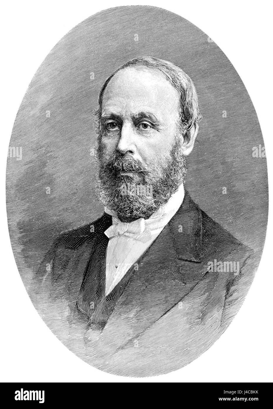 Asaph hall american astronomer hi-res stock photography and images - Alamy