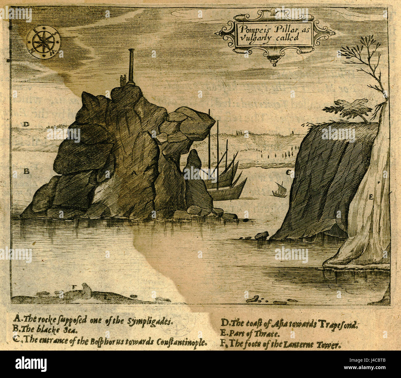 Pompey's Pillar, also known as Sandy's George, is a large ancient Roman ...