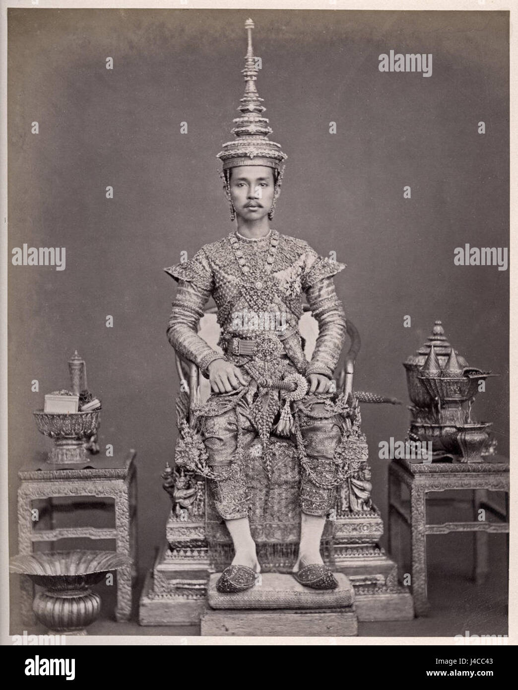 Rama V, King of Siam, ruled from 1868 to 1910 and is credited with ...