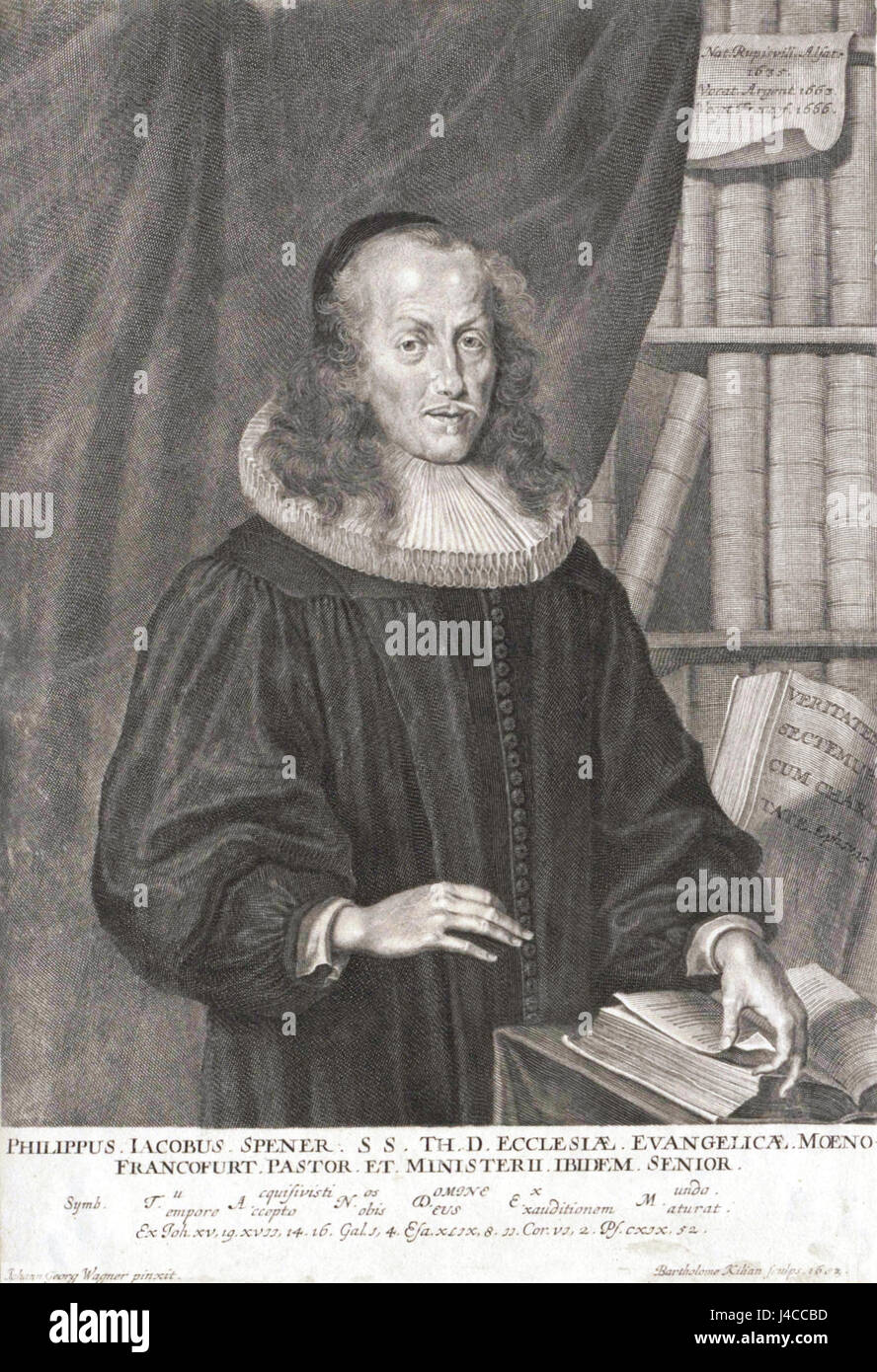 Philipp Jacob Spener Stock Photo - Alamy