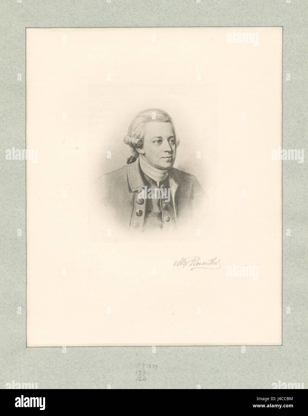 Ralph Izard, an important figure in American history, captured in a ...