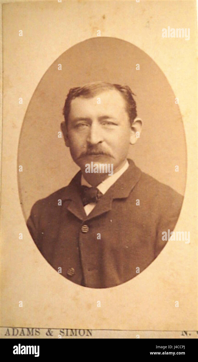 This portrait was created by Adams and Simon, prominent artists from ...