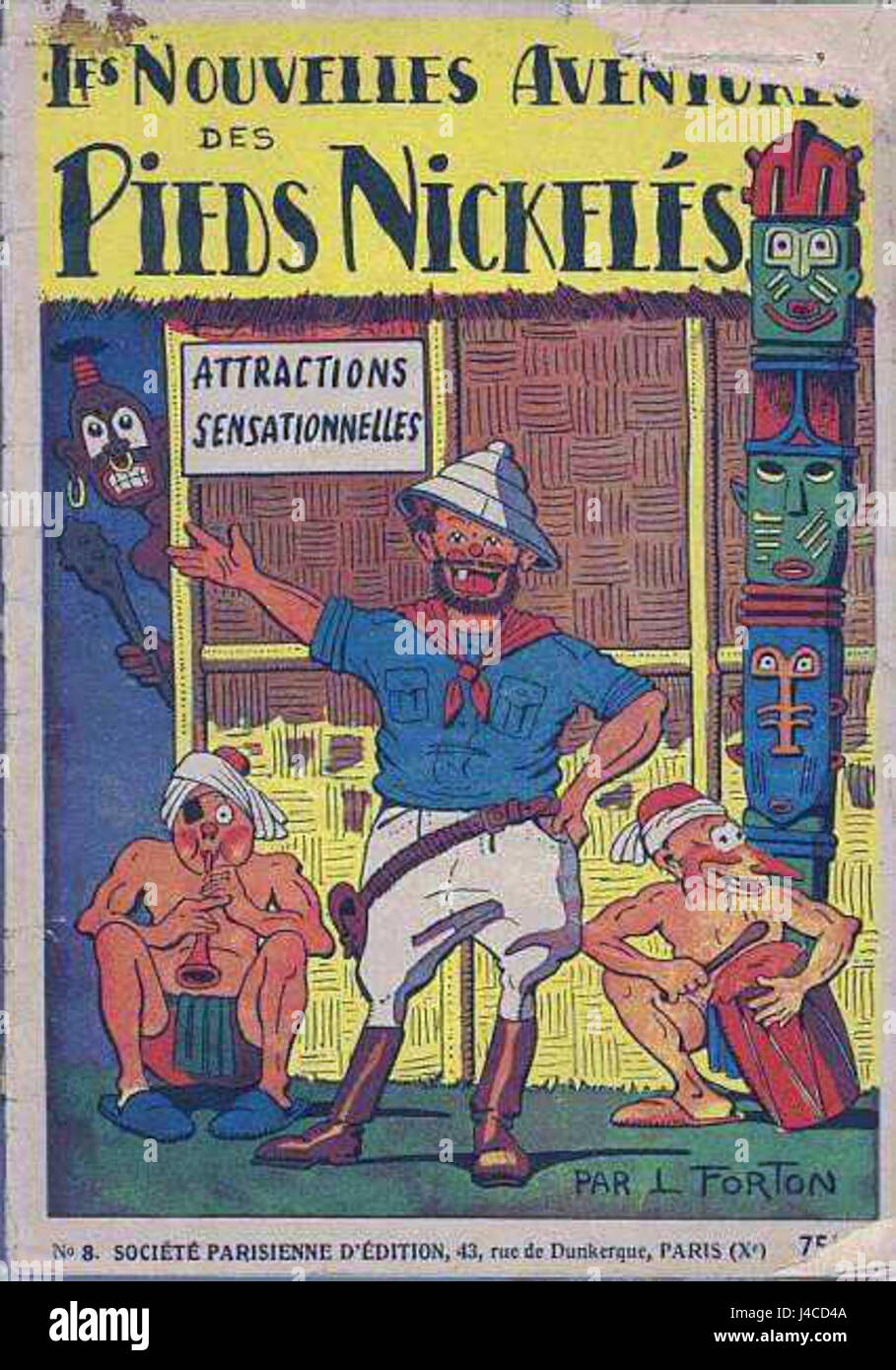 Pieds Nickeles 2 is a French comic strip series that humorously ...