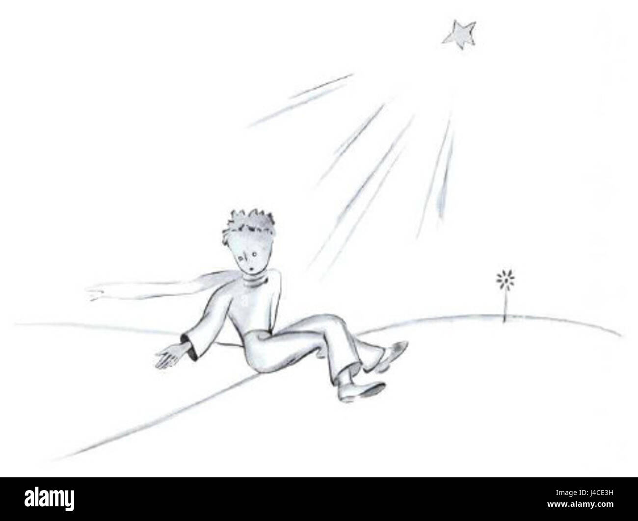 This illustration from 'Il Piccolo Principe' (The Little Prince ...
