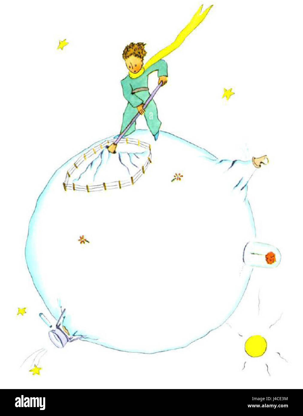 Little prince theme Cut Out Stock Images & Pictures - Alamy