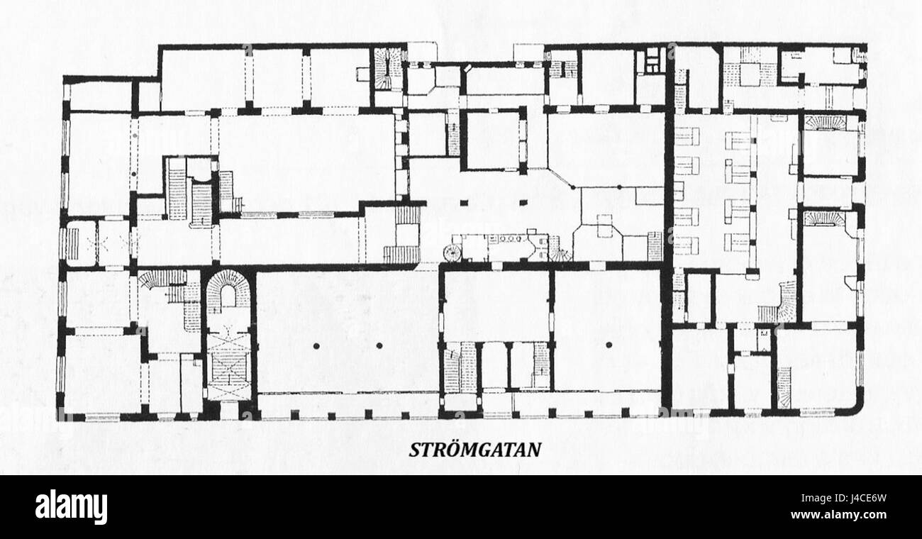 The Rosenbad building in Stockholm, designed by architect Fredrik ...