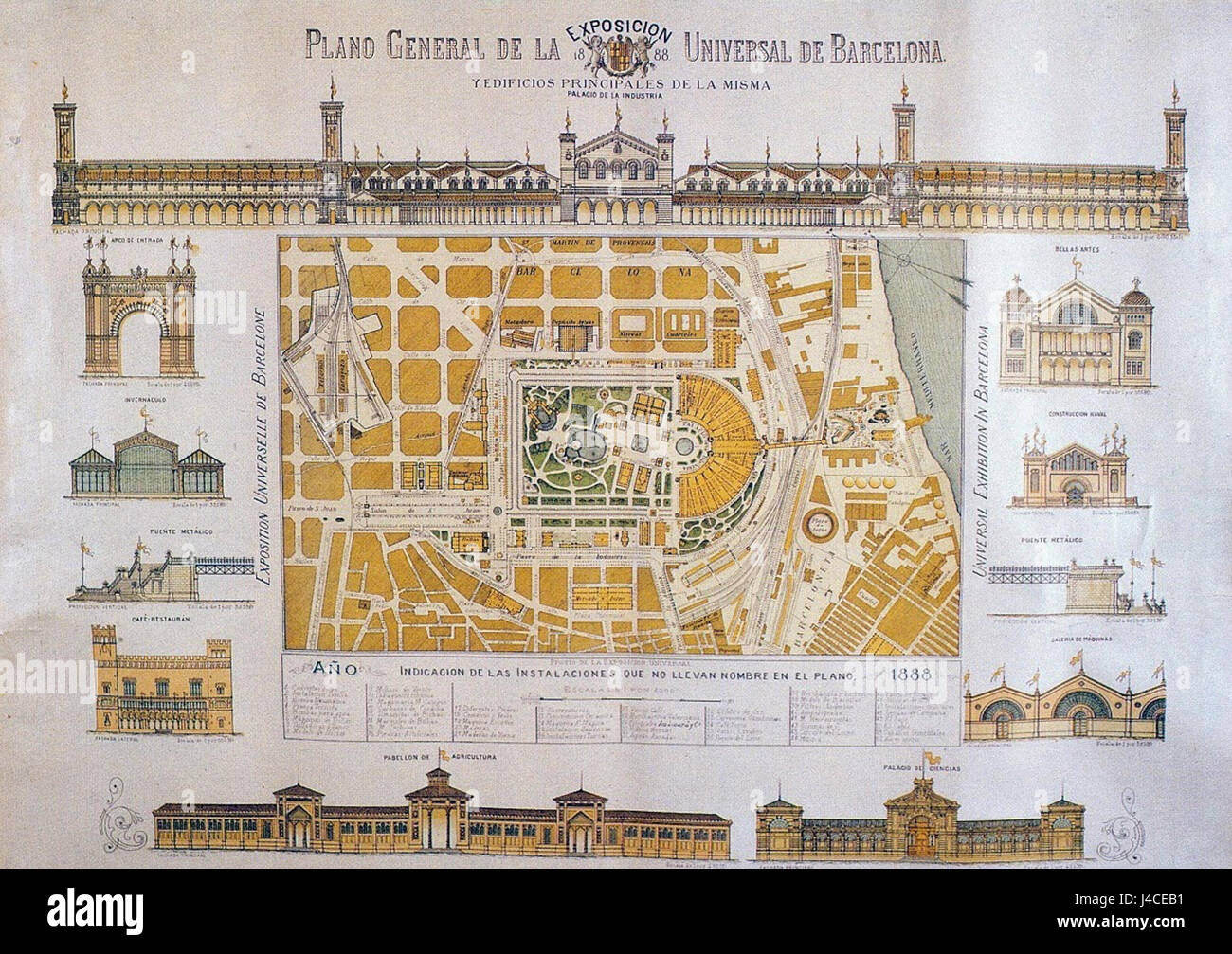 Exposition universal of 1888 hi-res stock photography and images - Alamy