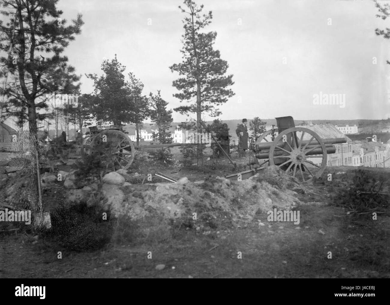 The red artillery in Lahti refers to the military forces of the Finnish ...