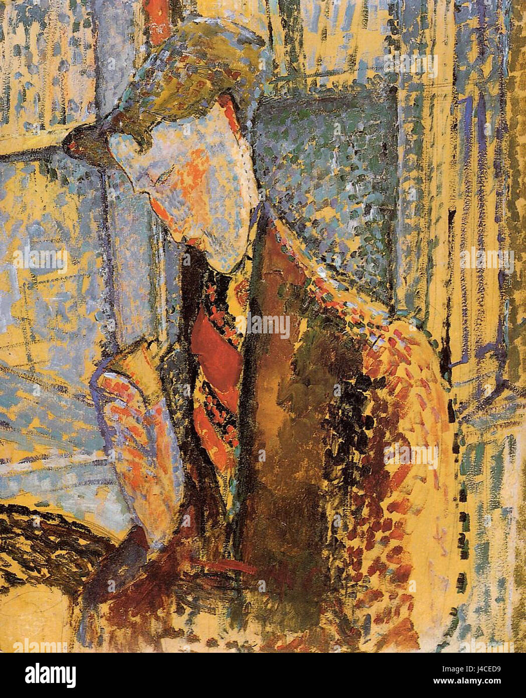 'Reverie' is a study for a portrait by Amedeo Modigliani, created in ...