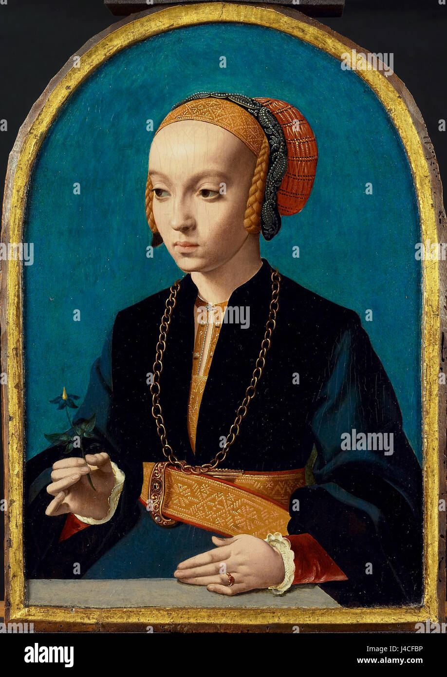 This portrait of Elisabeth Bellinghausen (1493–1555) is housed in the ...