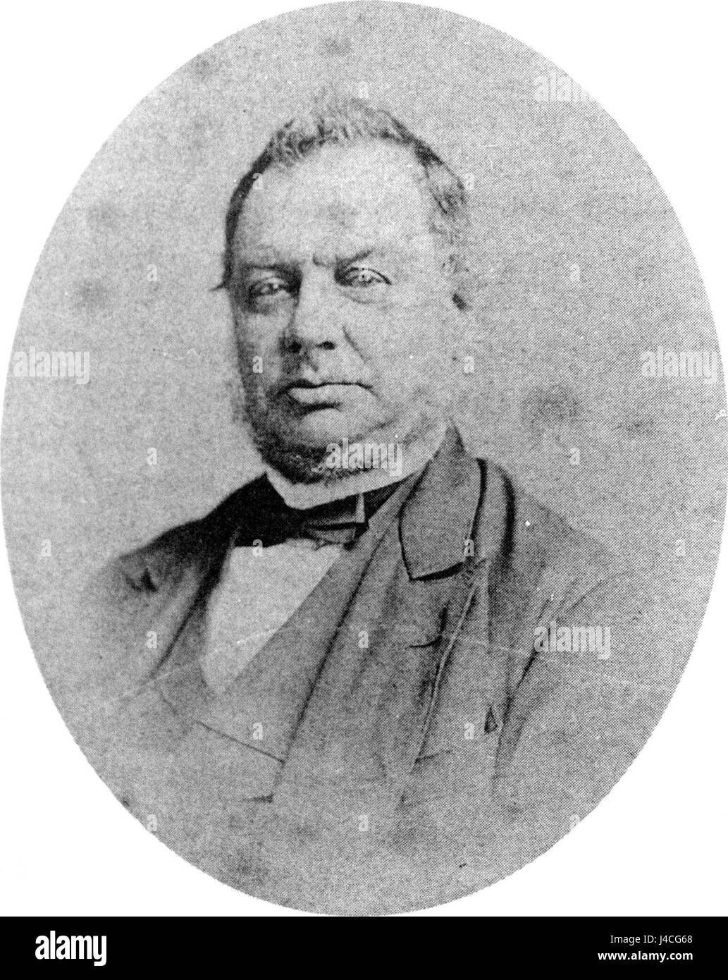 This portrait depicts J.W. Schaap, a notable figure in history ...