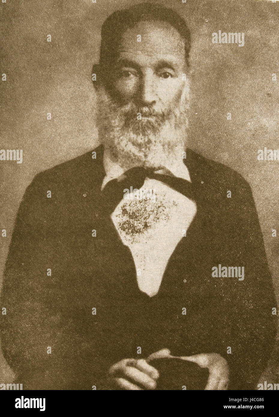 A historical account or portrait of Robert Sheffey, a figure known for ...