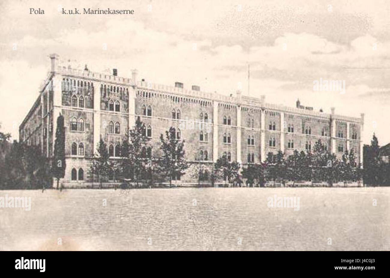 Pola Marinekaserne was a military barracks located in Pola, Italy ...