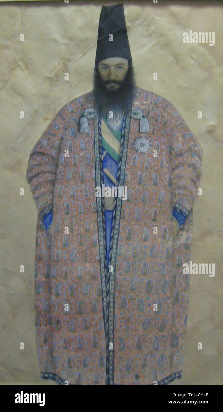 Qajar painting hi-res stock photography and images - Alamy