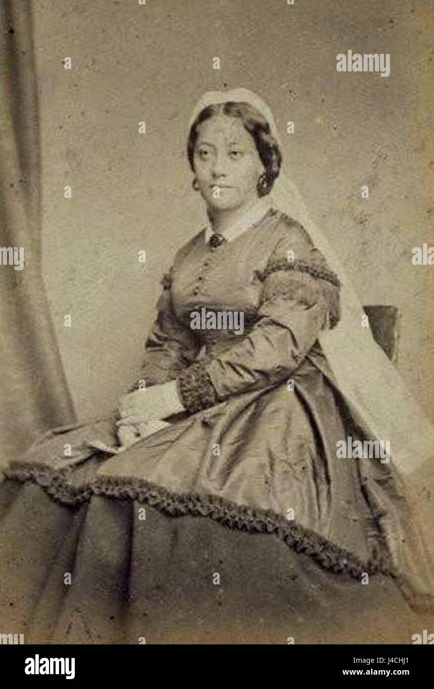 Queen Dowager Emma of Hawaii Stock Photo - Alamy