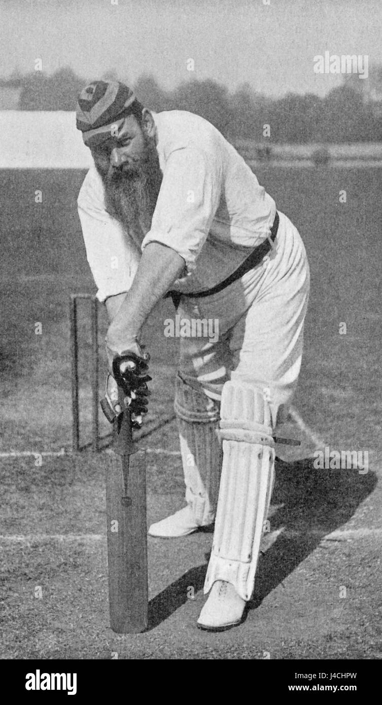 English cricketer Black and White Stock Photos & Images - Alamy