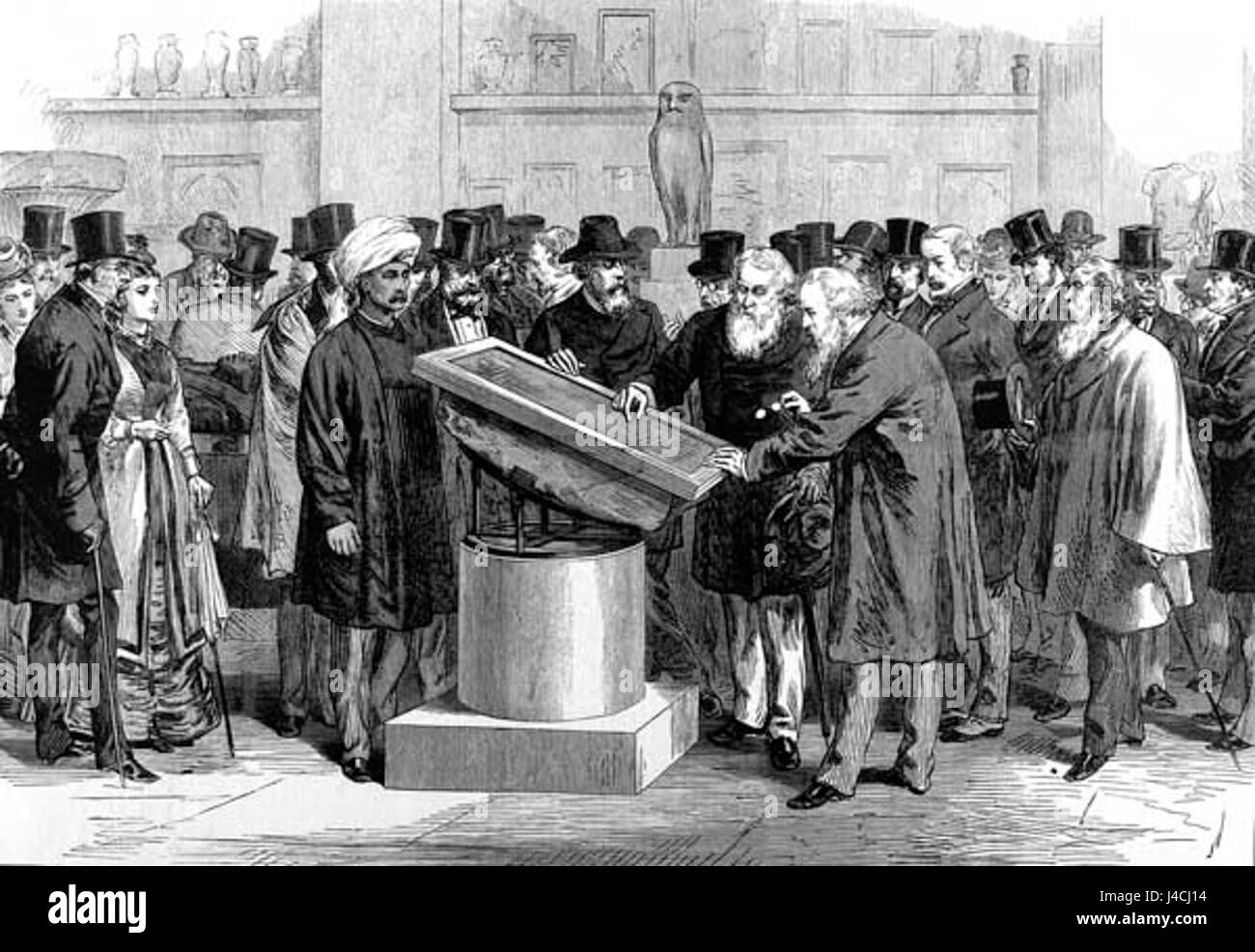 The Rosetta Stone, featured in the 1874 International Congress of ...