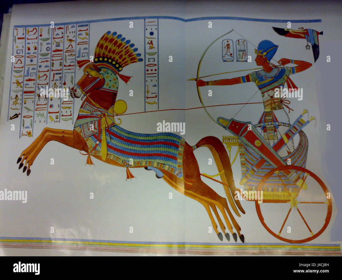 Ramesses II from a book Stock Photo - Alamy