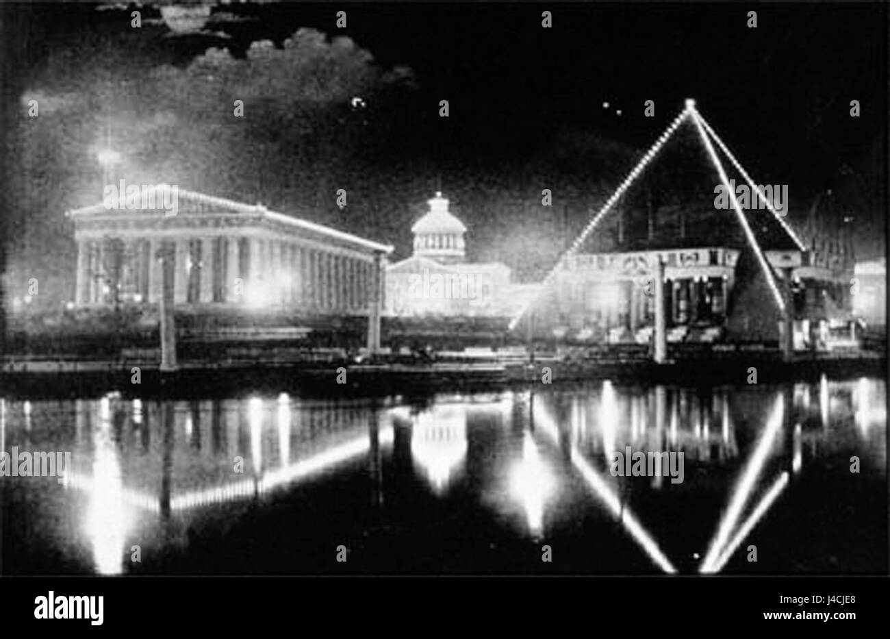 The Pyramid Parthenon refers to a conceptual combination of two iconic ...