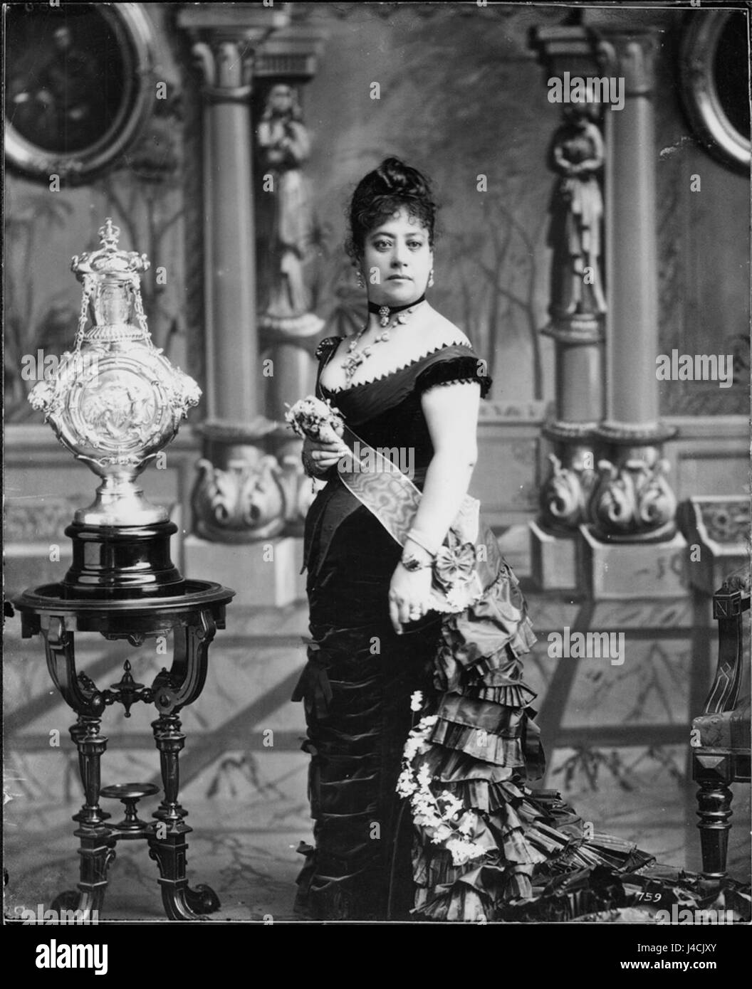 Queen Emma of Hawaii (PP 96 3 020 Stock Photo - Alamy